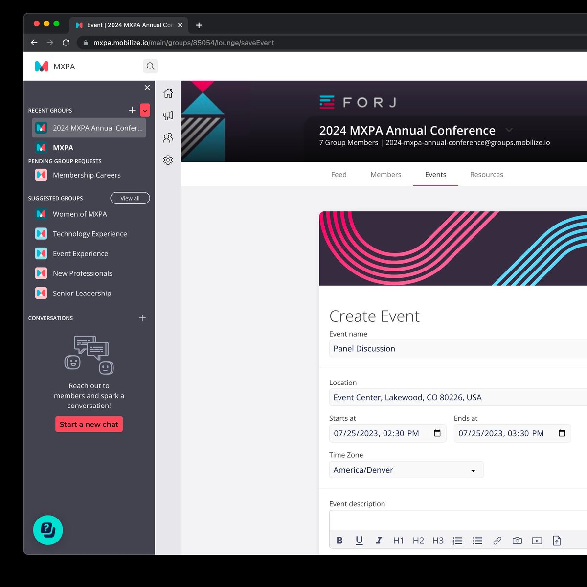 Explore Our Community Platform | Forj